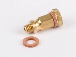 Wilesco Oiler Filler Cap. Complete With Screw. Polished Brass